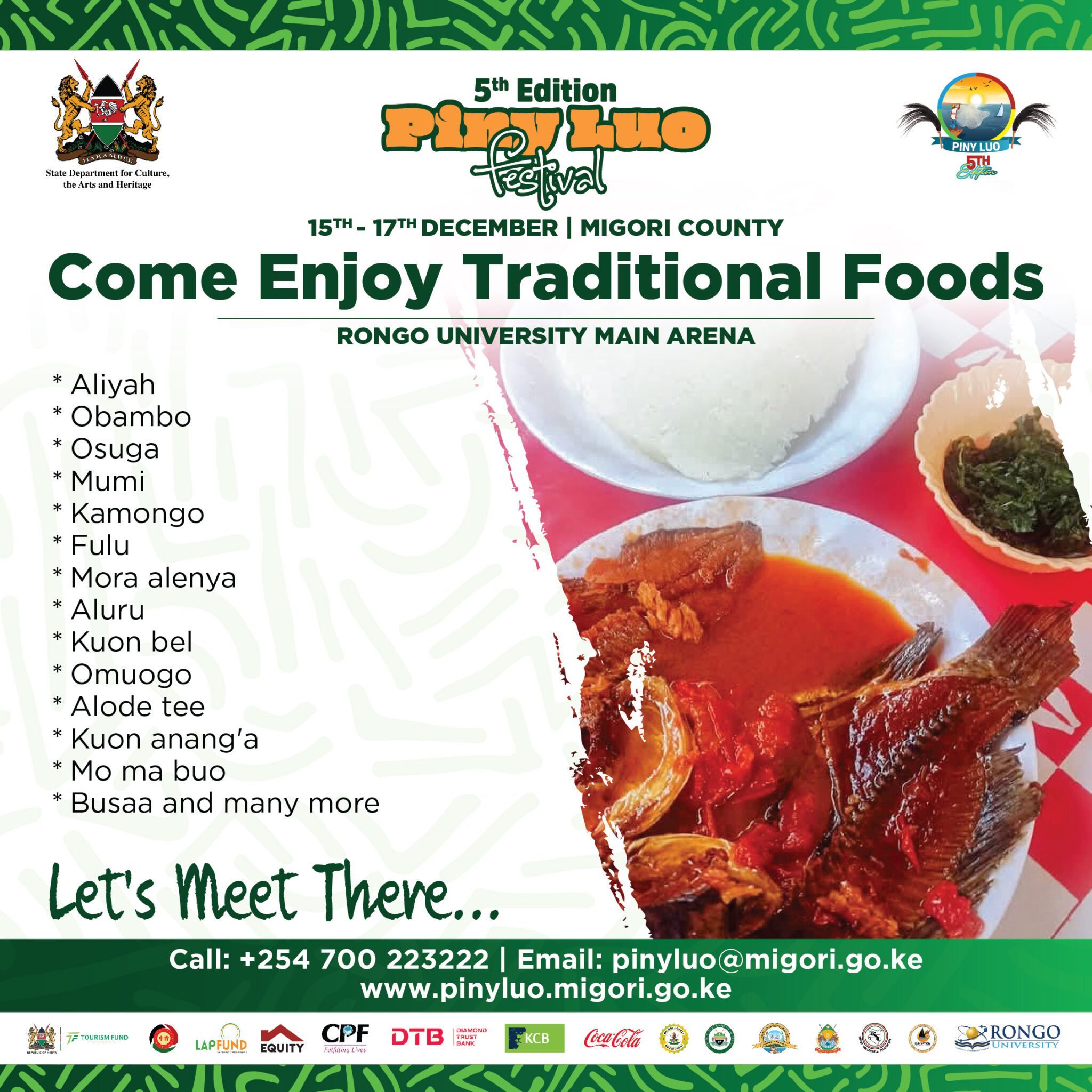 Piny Luo Festival & Migori Cultural Extravaganza 2025 - Piny Luo ...
